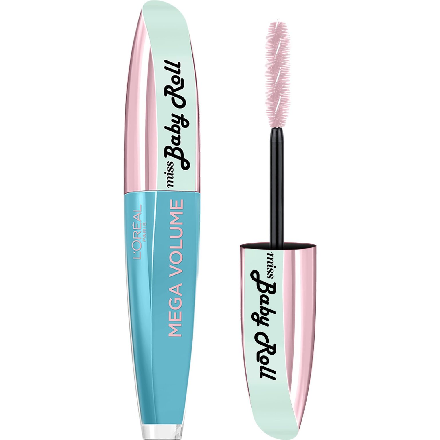 Loreal Miss Baby Roll Mega Volume Mascara Teal Blue - Central Cosmetics